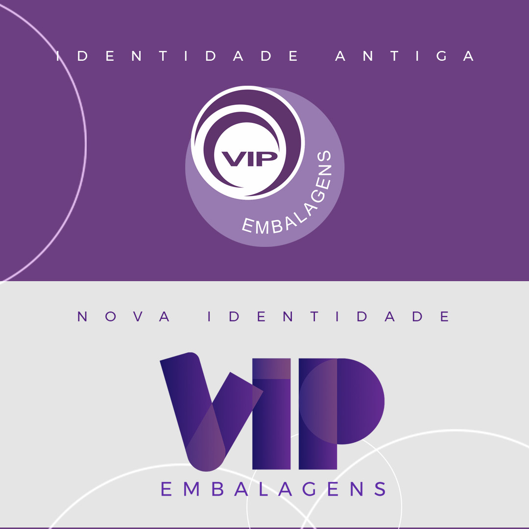 20 anos de história, uma nova identidade visual. – Vip Embalagens