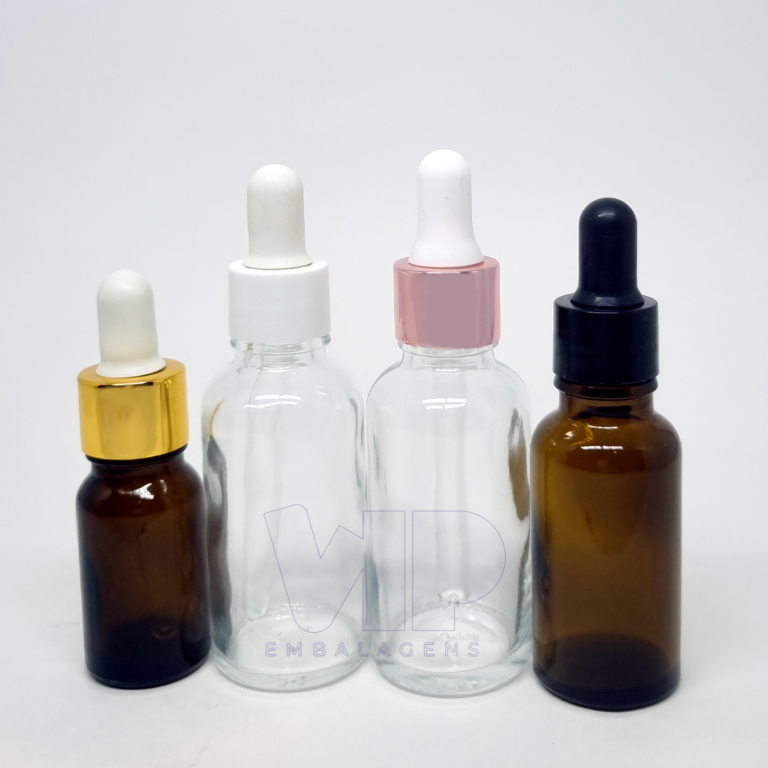 Frasco Dropper Vidro – Vip Embalagens