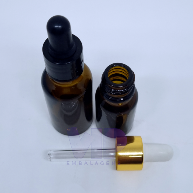 Frasco Dropper Vidro – Vip Embalagens