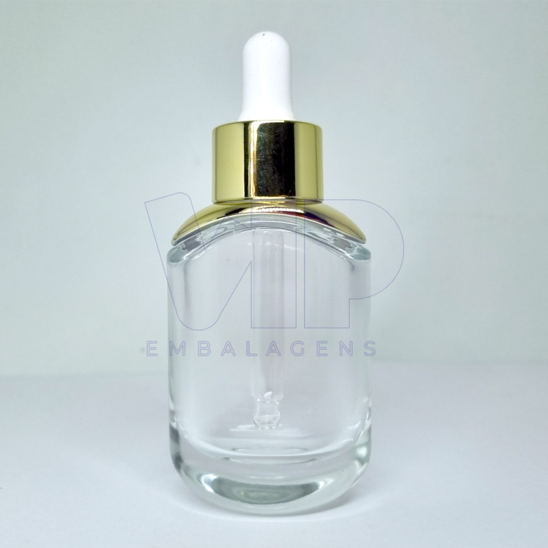 Frasco Dropper Premium Metálico – Vip Embalagens